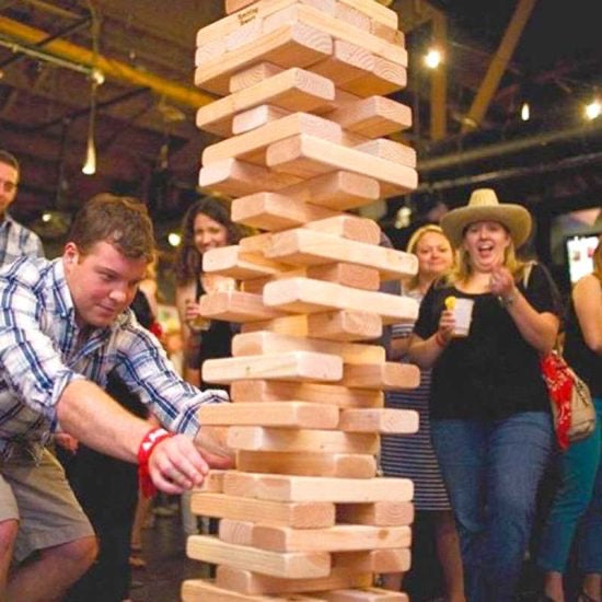Giant Jenga Bar