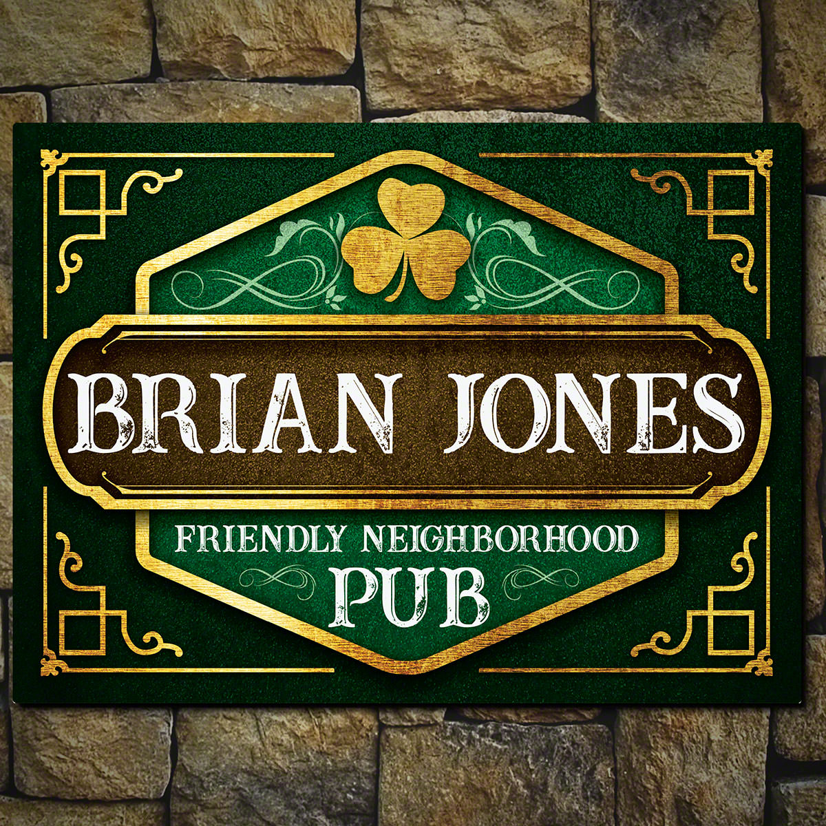 O'Malley Personalized Irish Pub Sign