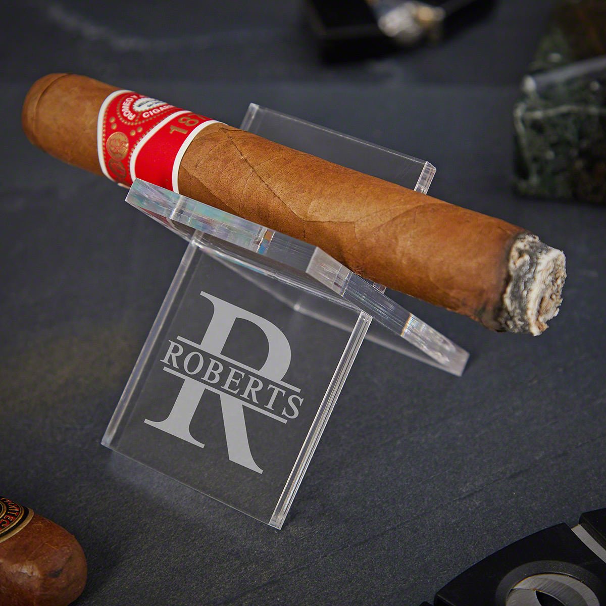 Custom Acrylic Portable Cigar Stand - Great Gifts Club