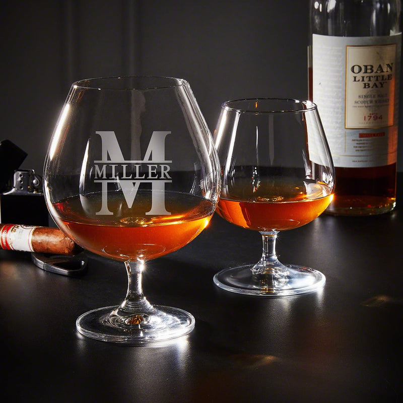Custom Grand Cognac Glasses Set of 4