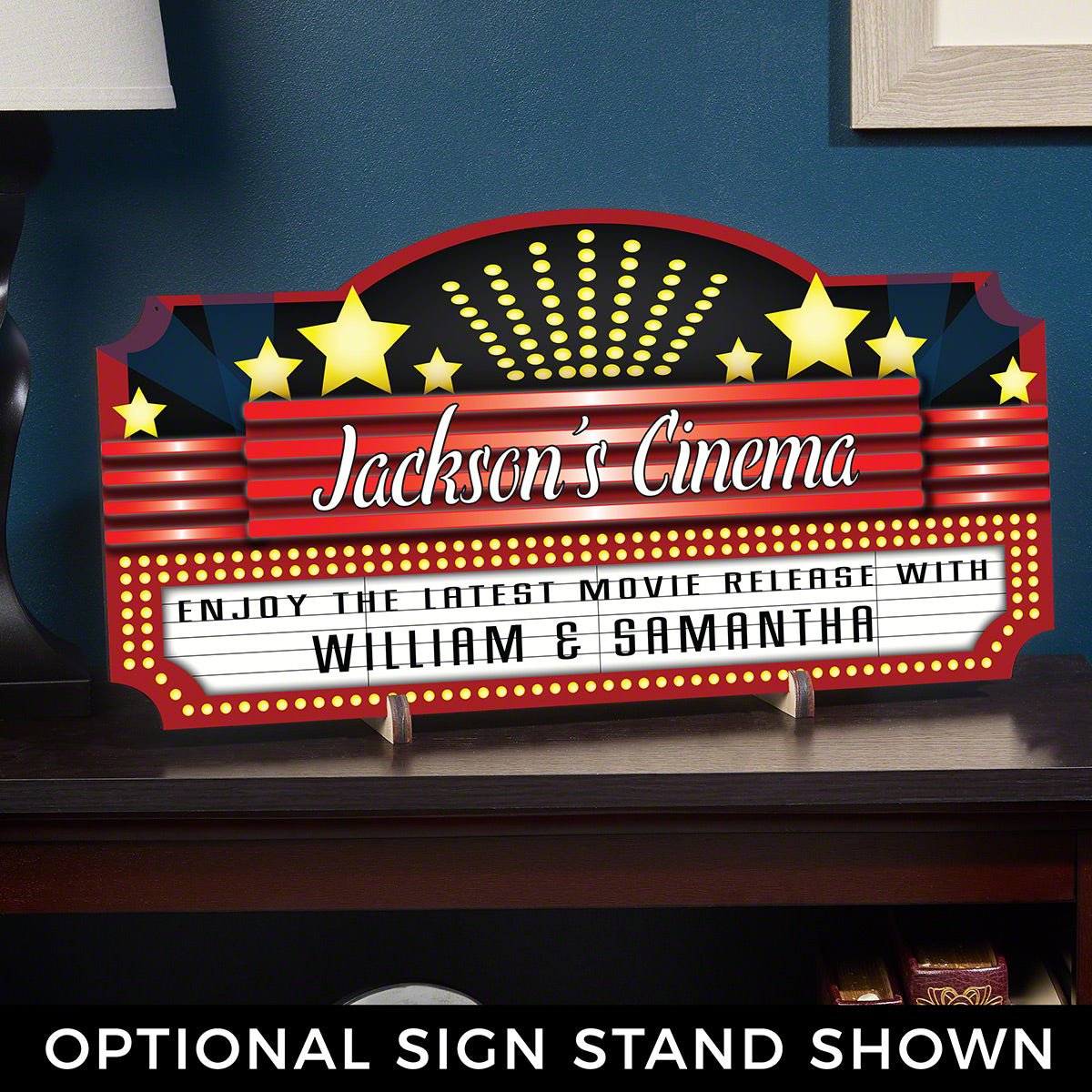Custom Home Theater Movie Marquee Sign