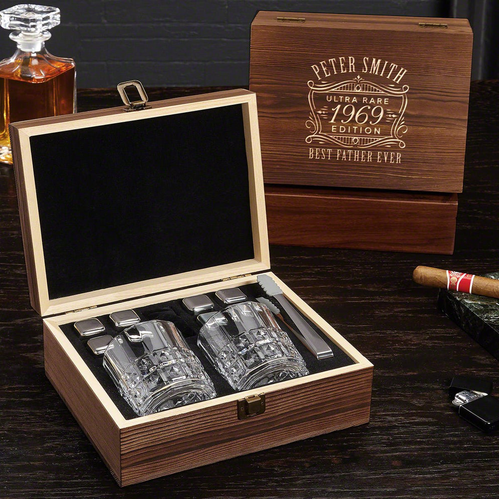 Ultra Rare Edition Personalized Whiskey Box Set