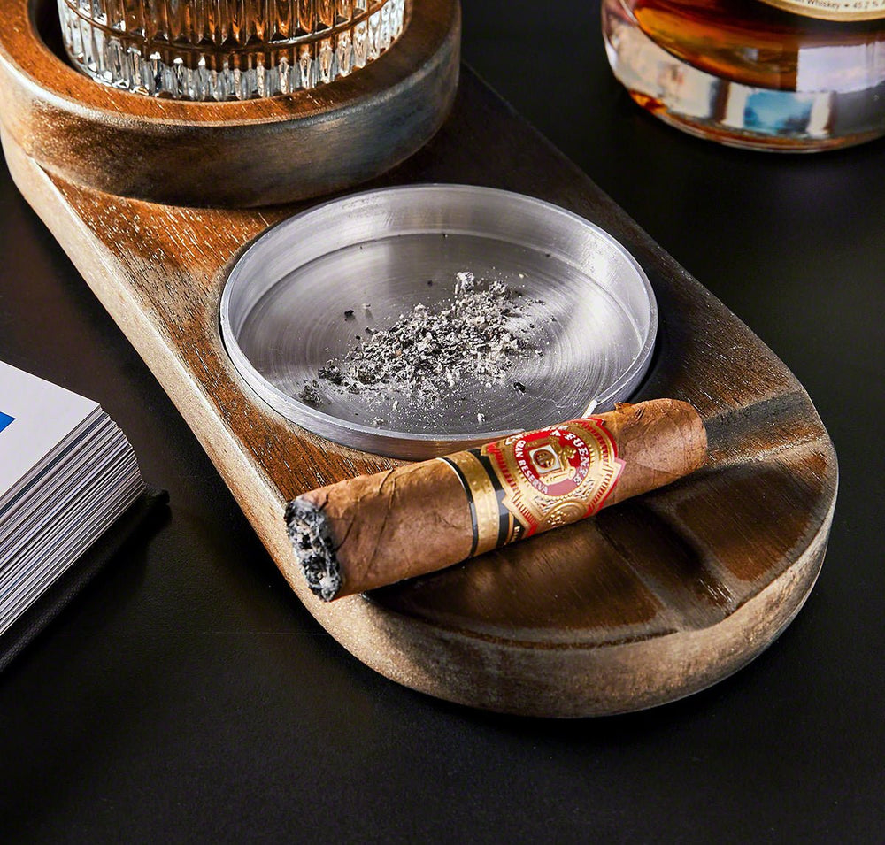 Metal Ashtray Insert for Glass Holder and Ashtray - Add-On