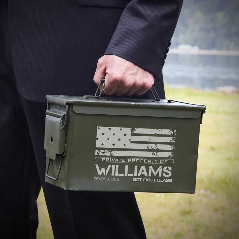 51+ Personalized Ammo Boxes and Cans