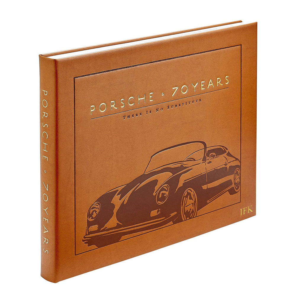 Porsche 70 Years Personalized Leather Coffee Table Book