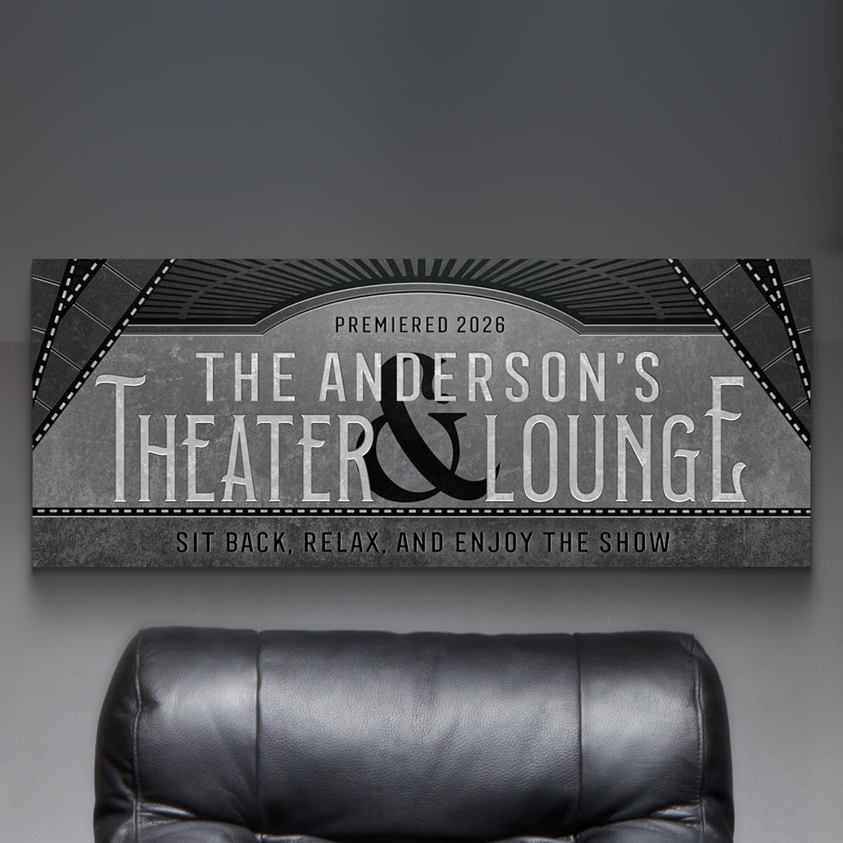Custom Home Theater Movie Marquee Sign