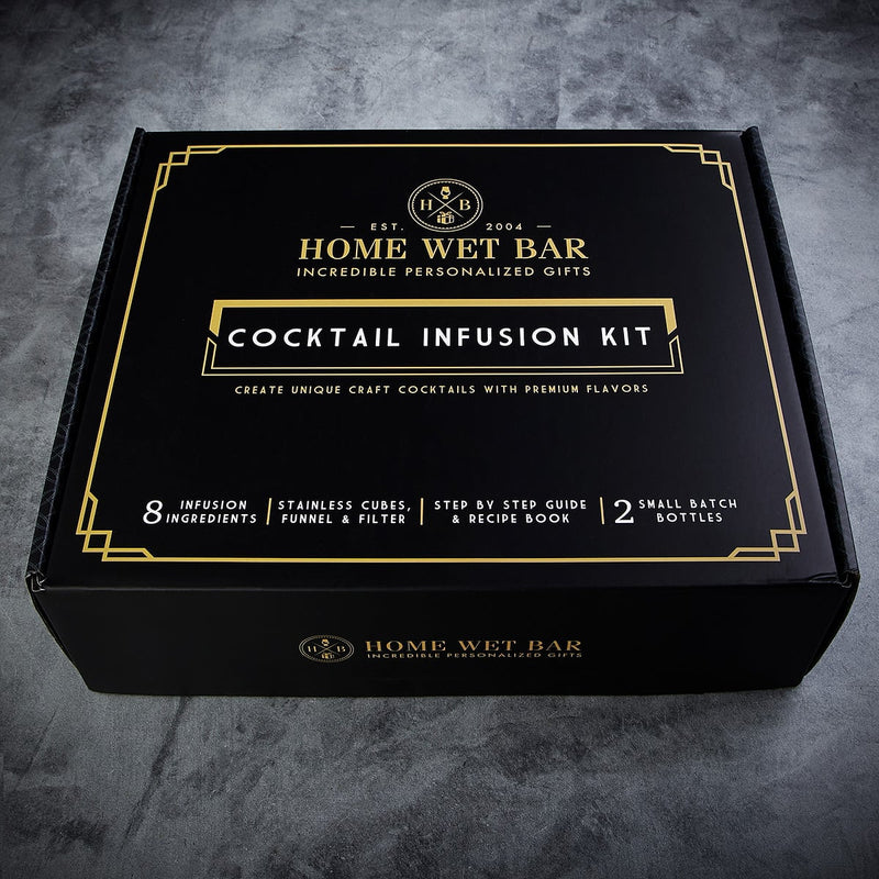 Speakeasy DIY Cocktail Infusion Kit, 15pc Mixology Set for Vodka, Gin,