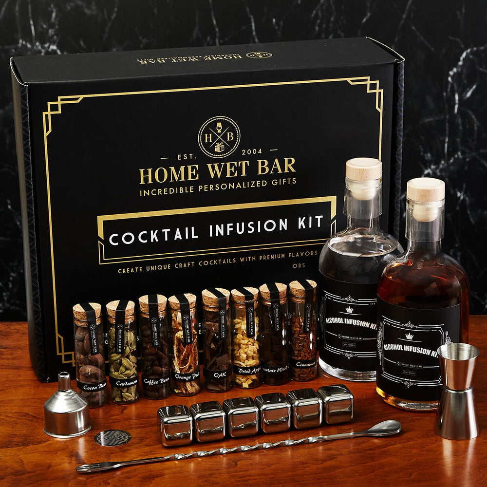 Speakeasy DIY Cocktail Infusion Kit, 15pc Mixology Set for Vodka, Gin,