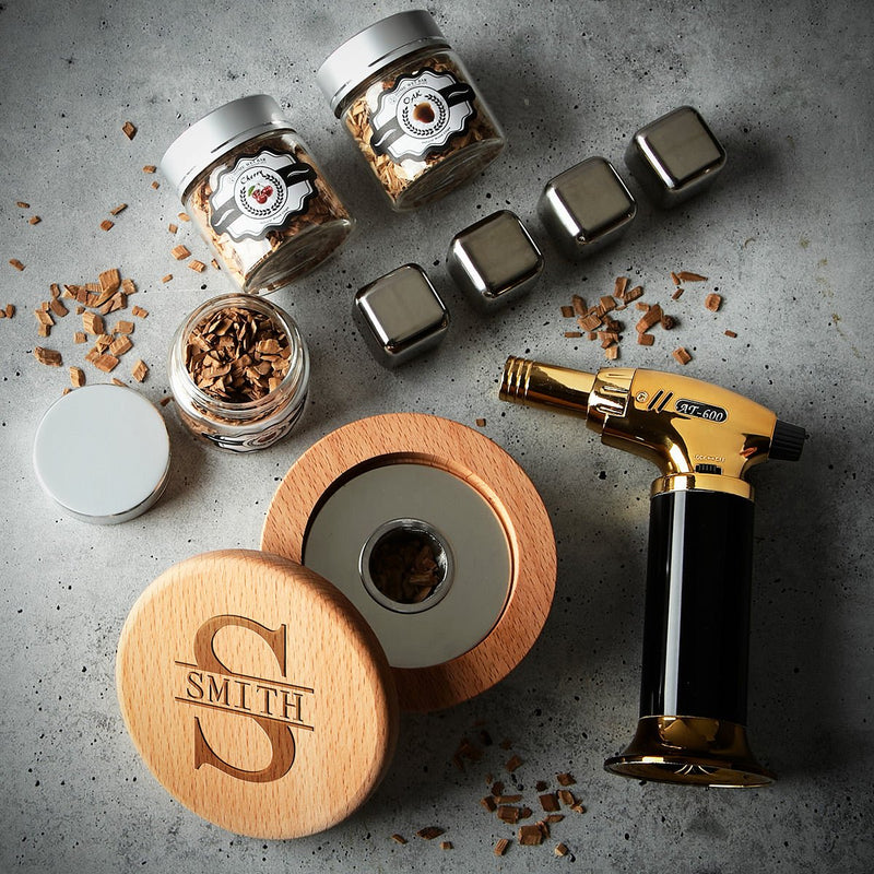 Speakeasy DIY Cocktail Infusion Kit and Whiskey Smoker 24pc - Gifts fo