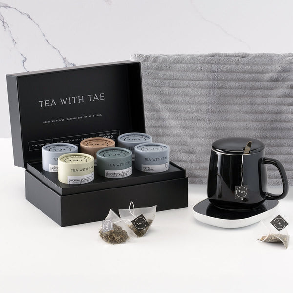 Tevora Luxury Tea Gift Set with Mug Warmer