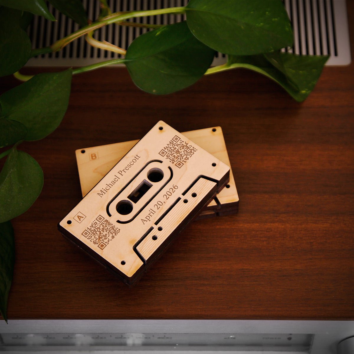 Vintage Mixtape - Custom Playlist Cassette with Your Song Code